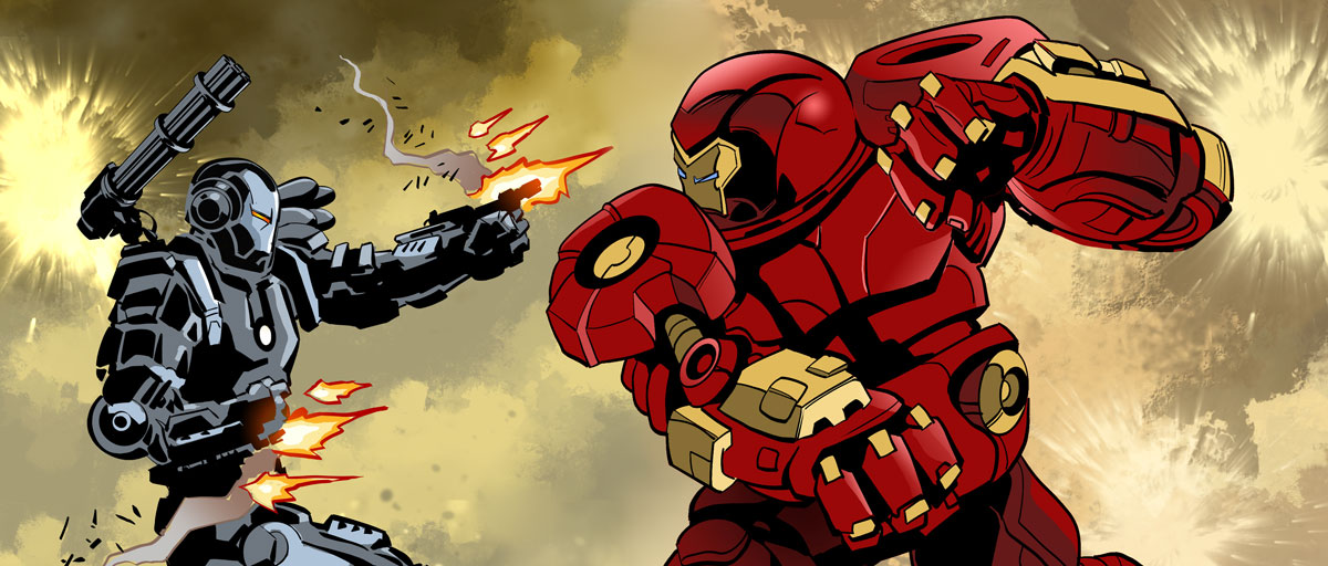 Kev Hopgood freelance illustrator and comic book artist